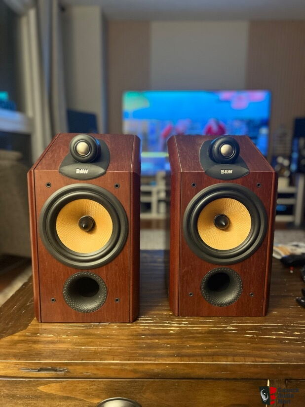 Bowers and Wilkins CDM 1NT (Nautilus tweeters) Bookshelf Speakers Photo ...