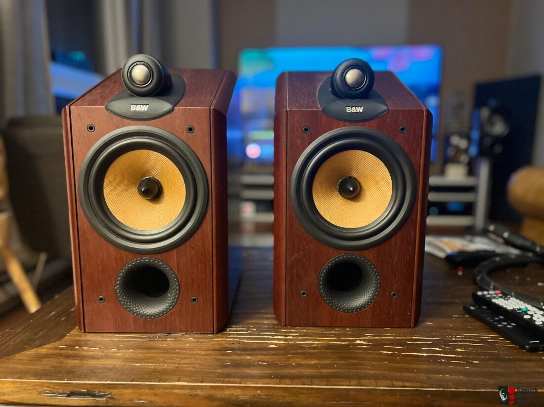 B&W Bowers and Wilkins CDM1 NT (Nautilus tweeters) Bookshelf Speakers ...