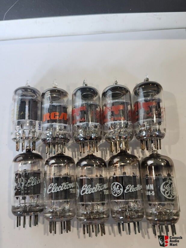 Type 7247 / 12dw7 Tubes Lot of 10 Photo #5931314 - US Audio Mart