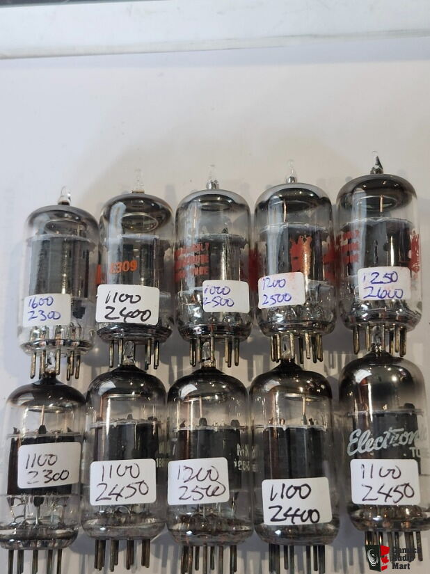 Type 7247 / 12dw7 Tubes Lot of 10 Photo #5931314 - US Audio Mart
