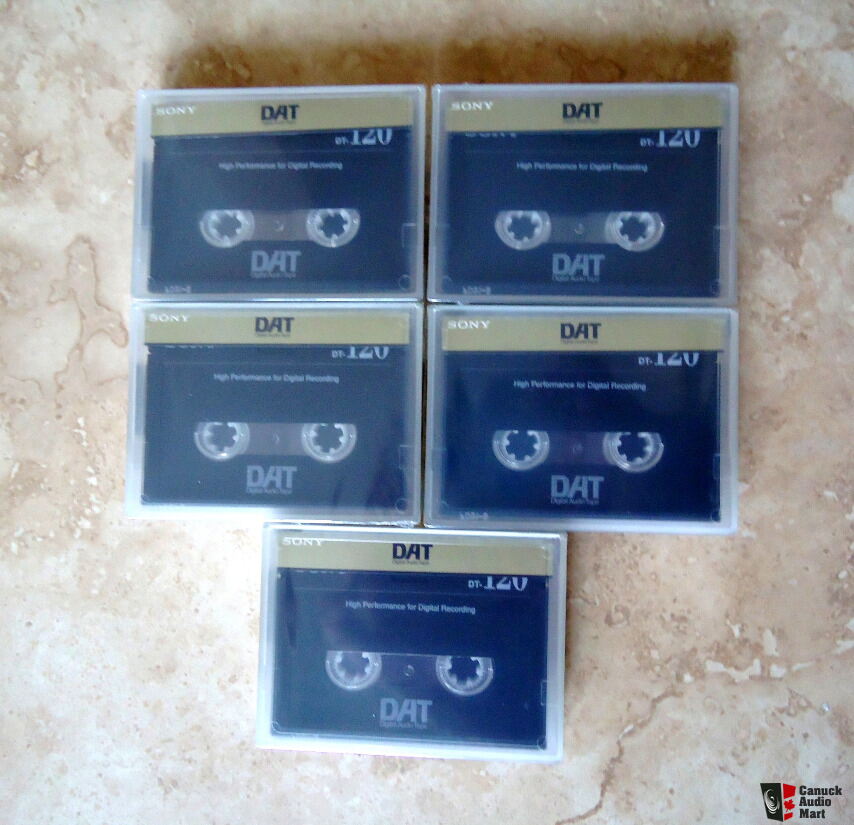 New & Used Sony, TDK, Denoin, Panasonic DAT 120 Cassettes (Made In ...