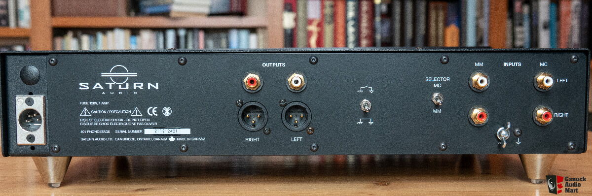 SATURN AUDIO 401 Moving Magnet/Moving Coil Phono Preamplifier Photo ...