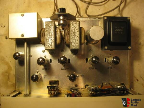 Very Clean Vintage Heathkit AA-32 Stereo Tube Integrated Amplifier ...