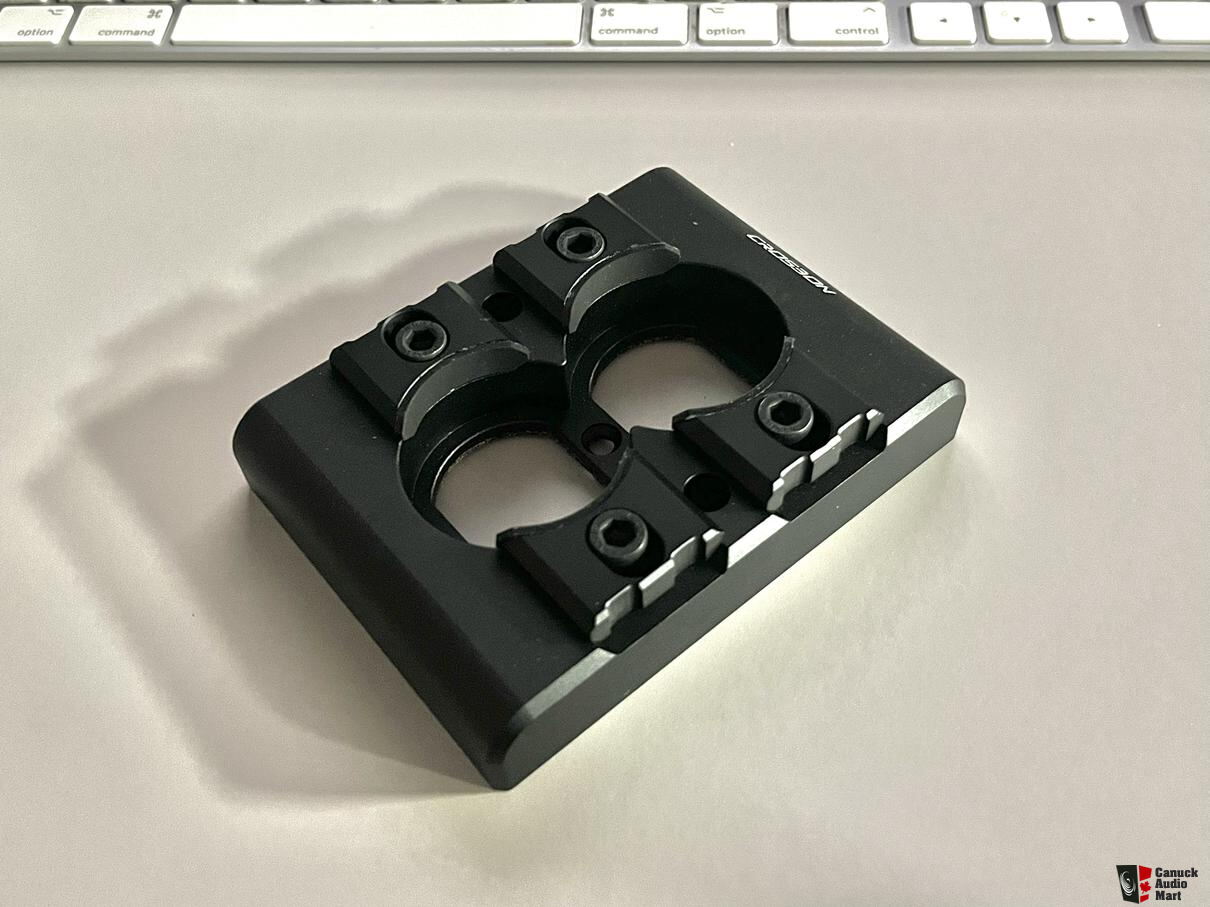 CROSBON Fixture 86 Aluminum Duplex Cover (w/Locking Support): NEW-in ...