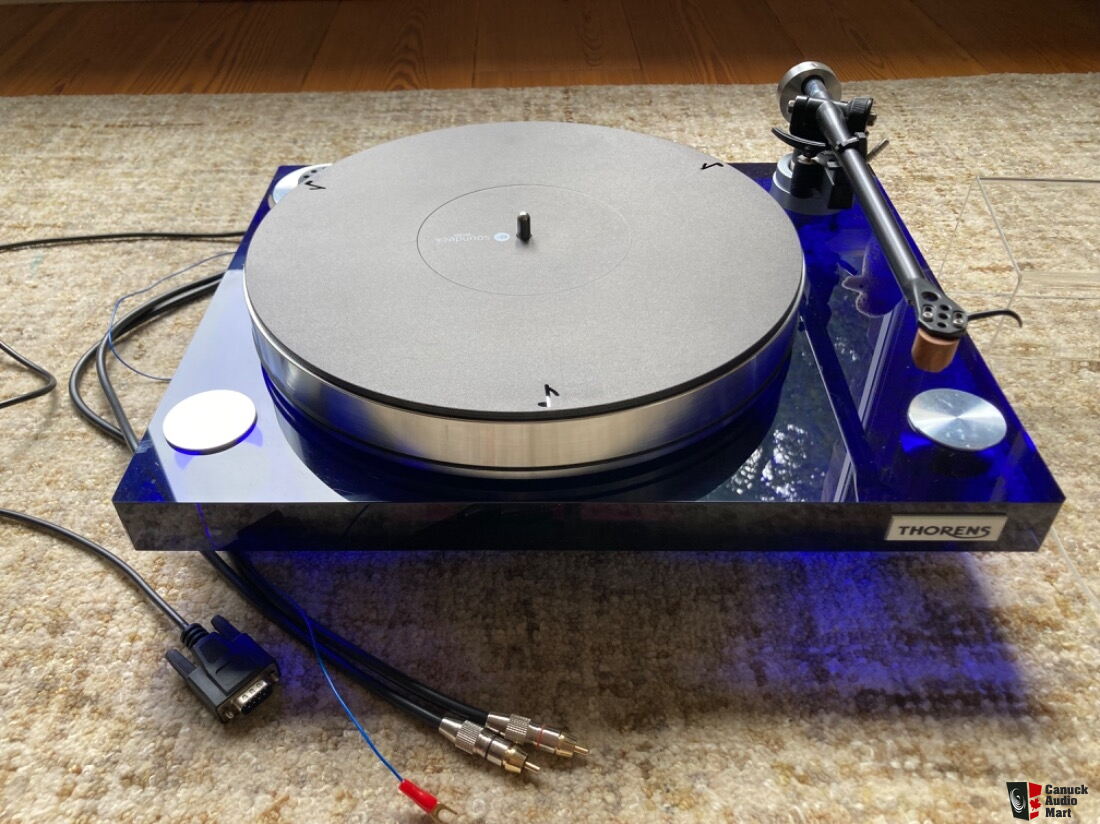 Rare Thorens TD 2030 Translucent Blue Plinth c/w TP 300 arm Photo ...