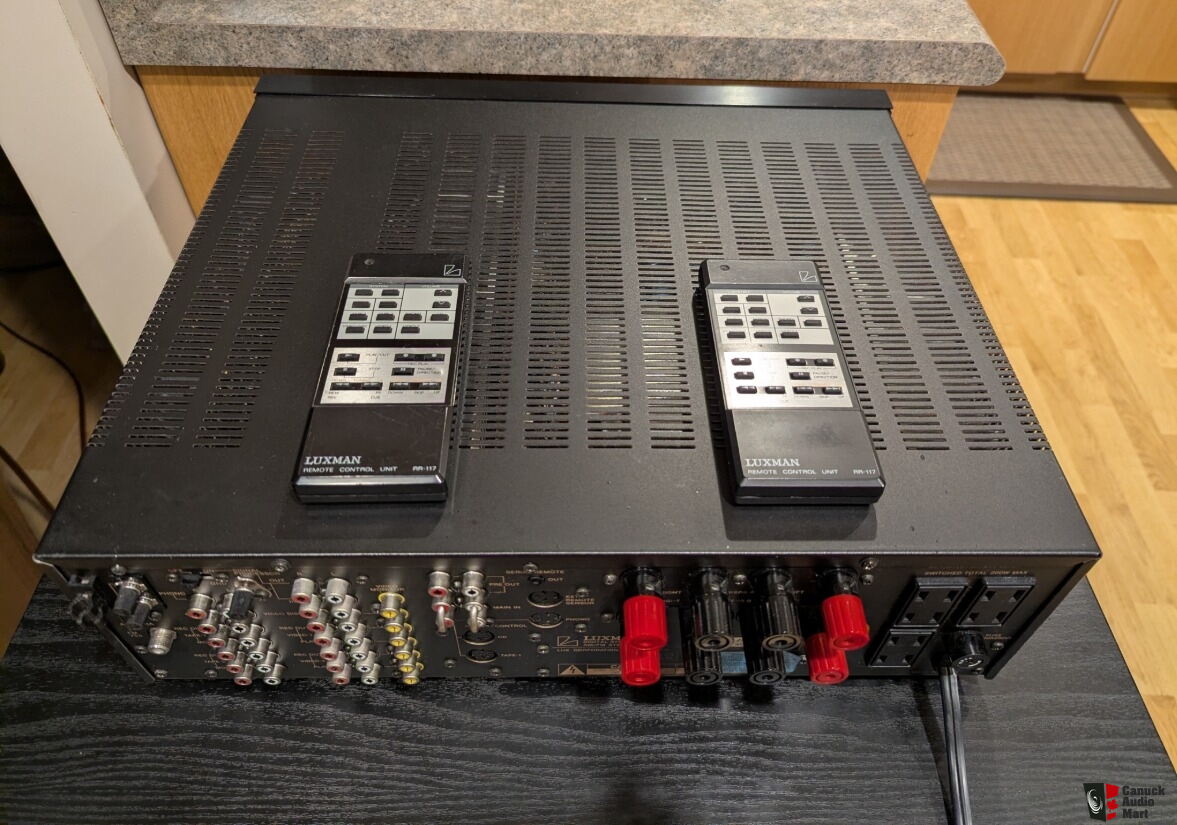 Luxman R-117 Top Of The Line Receiver With 2 Remotes Photo #5935731 ...