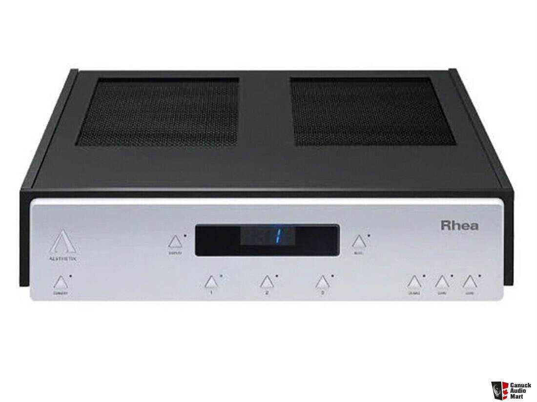 AESTHETIX Rhea Eclipse Phono Preamplifier (Silver): MINT Demo; Full ...