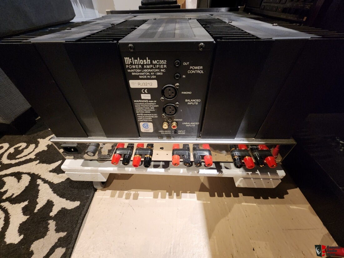 McIntosh MC352 Amplifier Photo #5937865 - Canuck Audio Mart