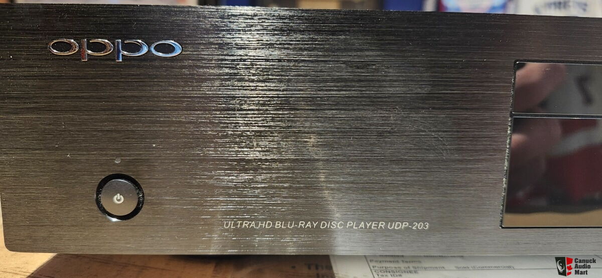 Oppo UDP 203 4K Blu Ray Photo #5938189 - Canuck Audio Mart