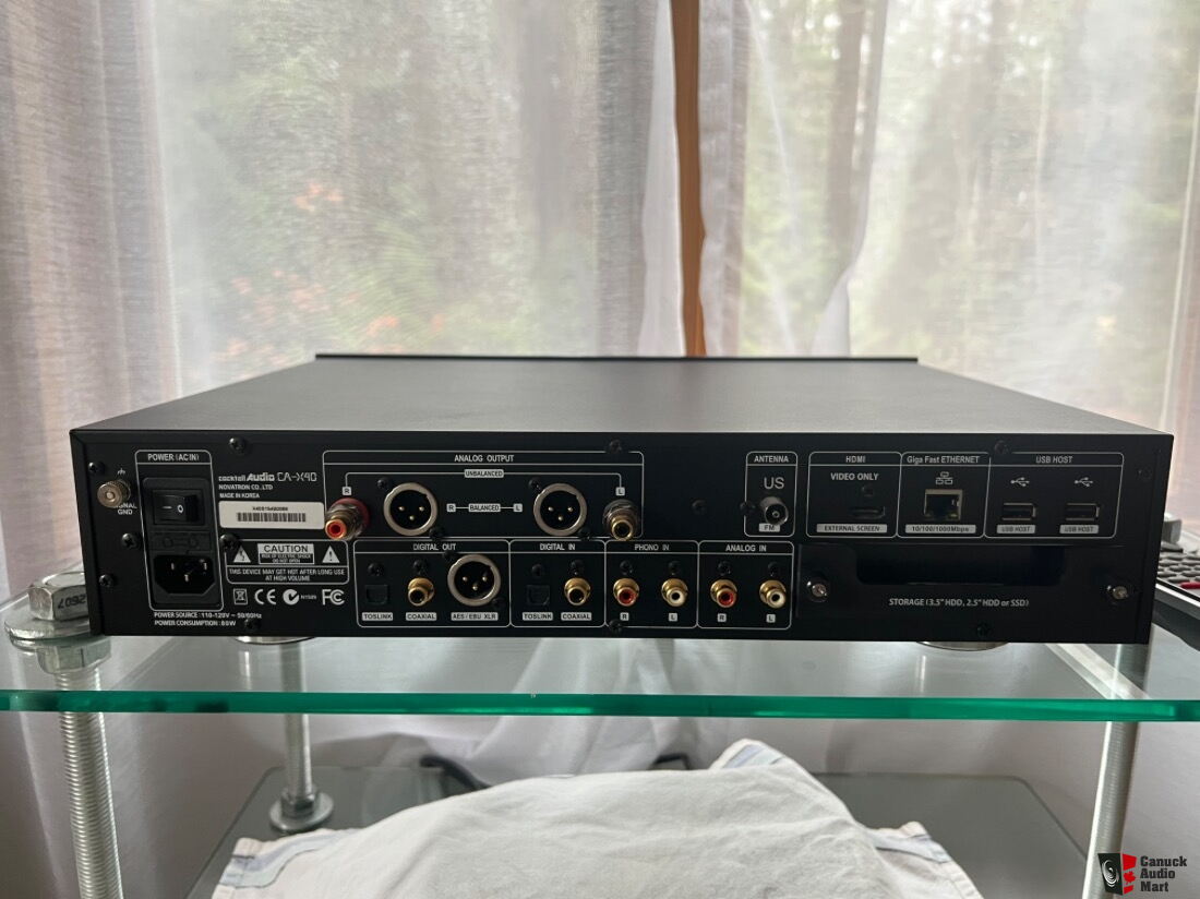 Cocktail Audio X40 Network Streamer, CD transport/ripper Photo #5938831 ...