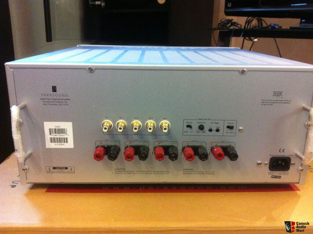 REDUCED* Parasound 5 channel power amp & matching pre-amp Photo #593980 ...