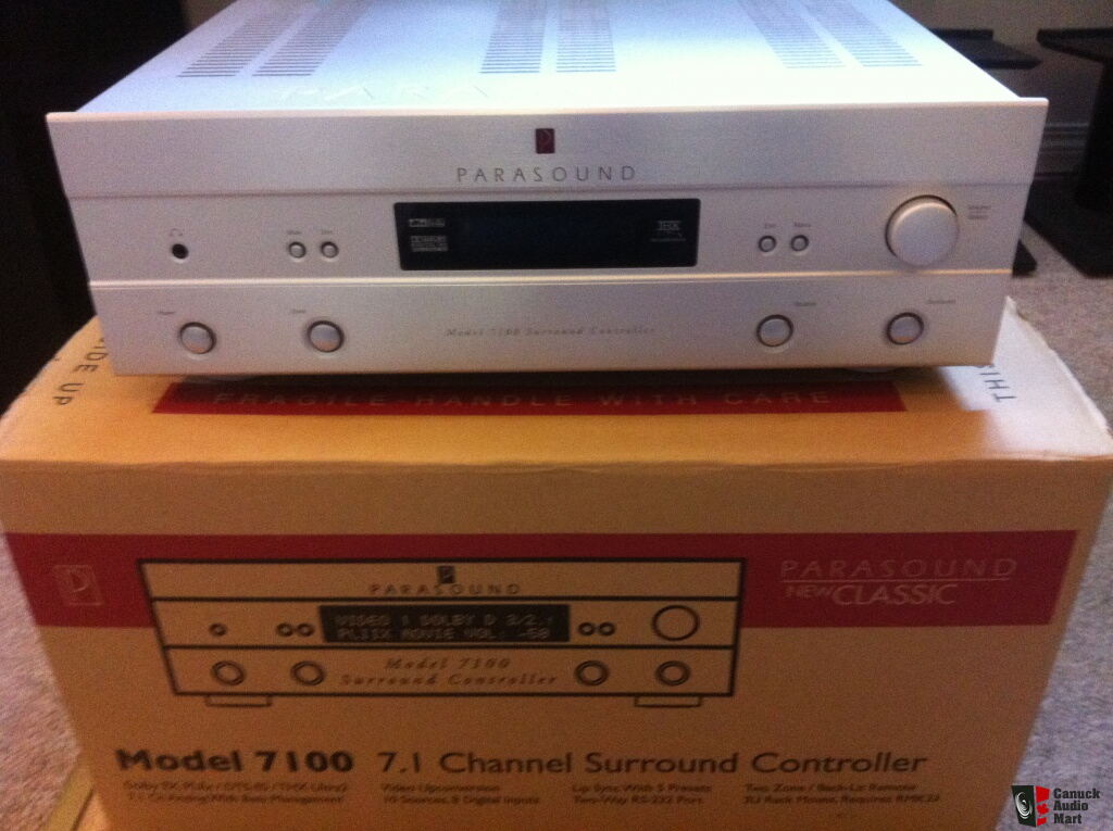 REDUCED* Parasound 5 channel power amp & matching pre-amp Photo #593980 ...