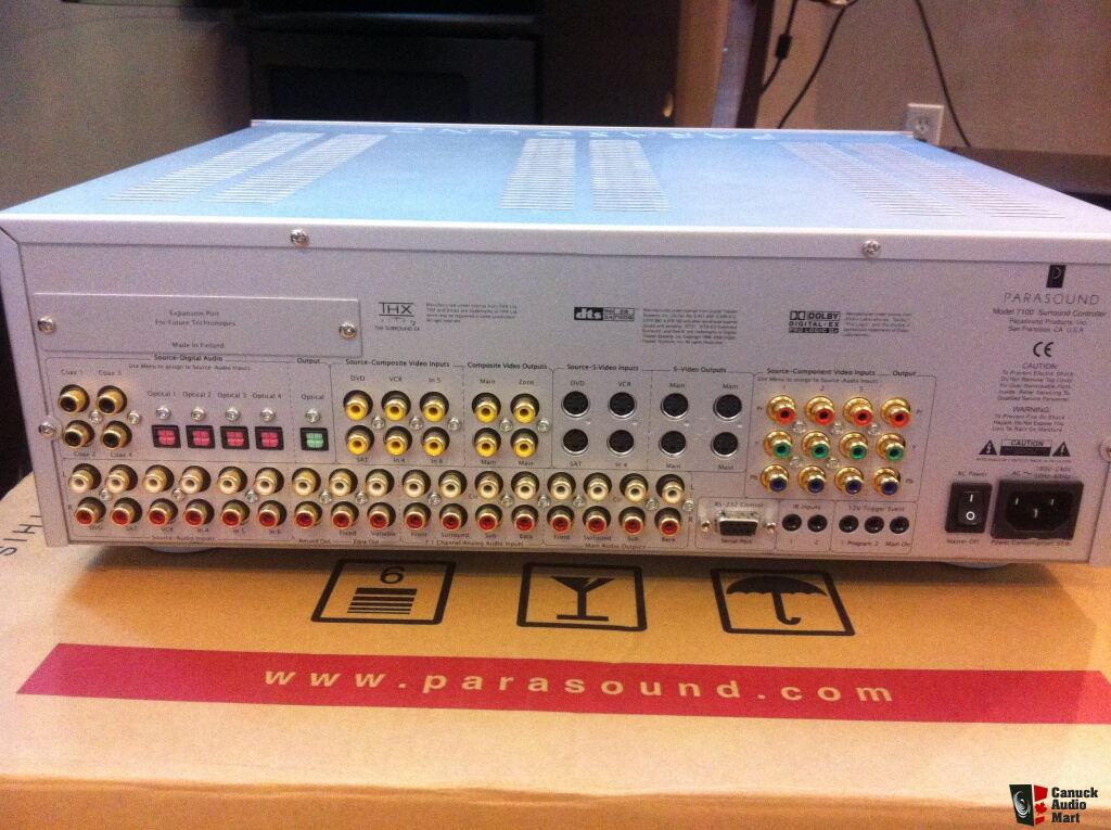 REDUCED* Parasound 5 channel power amp & matching pre-amp Photo #593980 ...