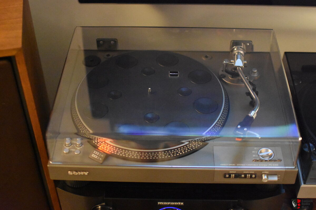 Vintage Sony PS-4300 fully automatic direct drive turntable Photo ...