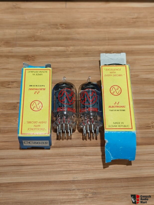 JJ ECC803S 12AX7 Preamp Vacuum Tube For Sale - US Audio Mart