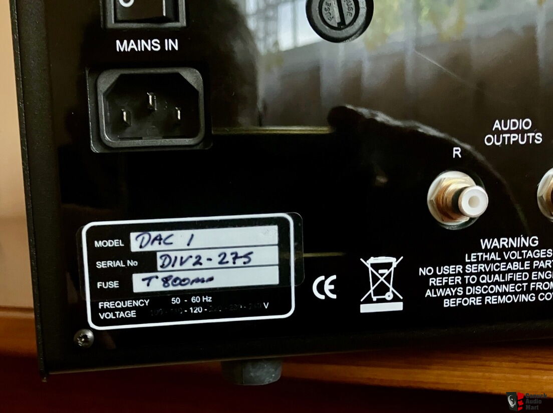 Audio Note DAC 1.1x/II (v. 2) in MINT condition Photo #5943472 - US ...