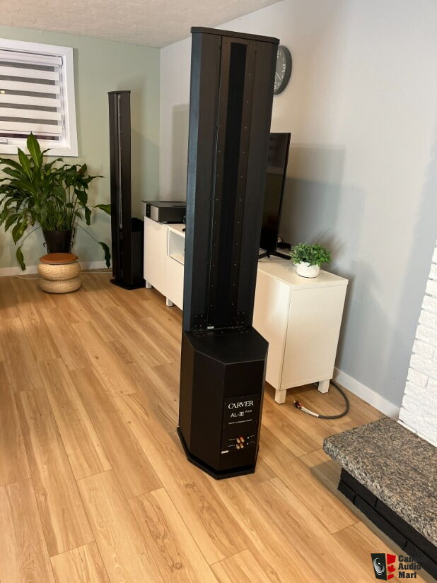 Carver AL-III Plus Dipolar Loudspeakers Photo #5943526 - Canuck Audio Mart