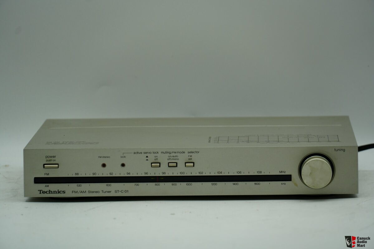 Technics FM/AM Stereo Tuner (ST-C01) For Sale - Canuck Audio Mart