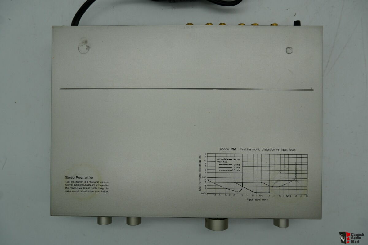 Technics Stereo Preamplifier (SU-C01) Photo #5946473 - Canuck Audio Mart