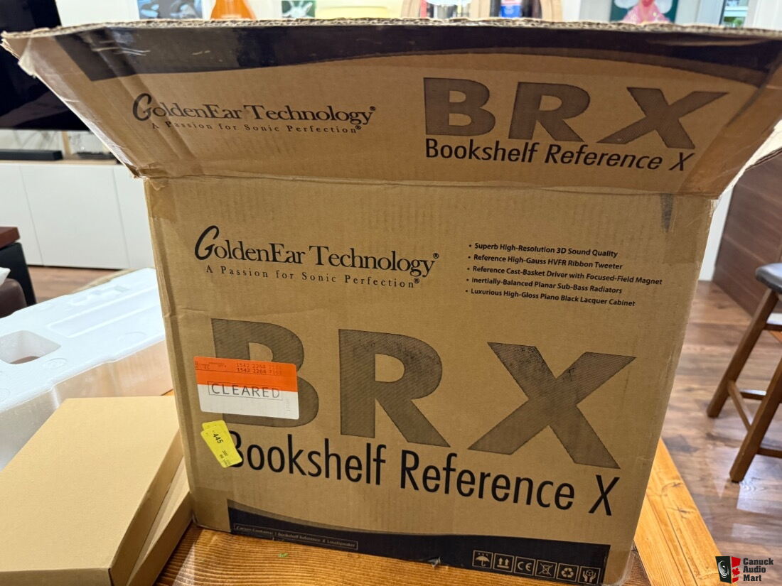 Goldenear BRX Reference monitors Photo #5947729 - Canuck Audio Mart