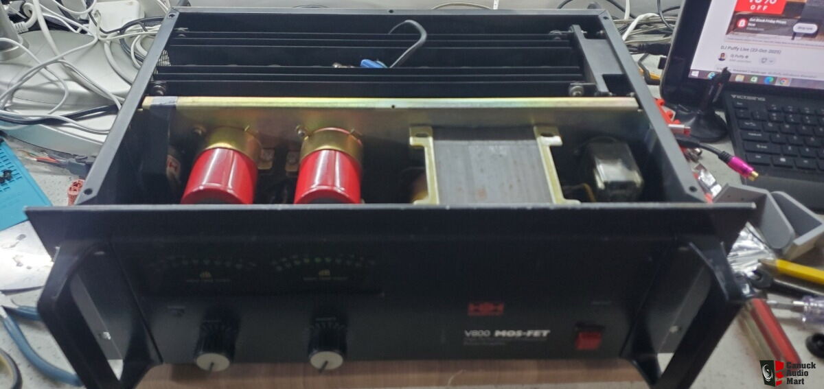 HH V800 MOS-FET power amplifier Photo #5947796 - Canuck Audio Mart