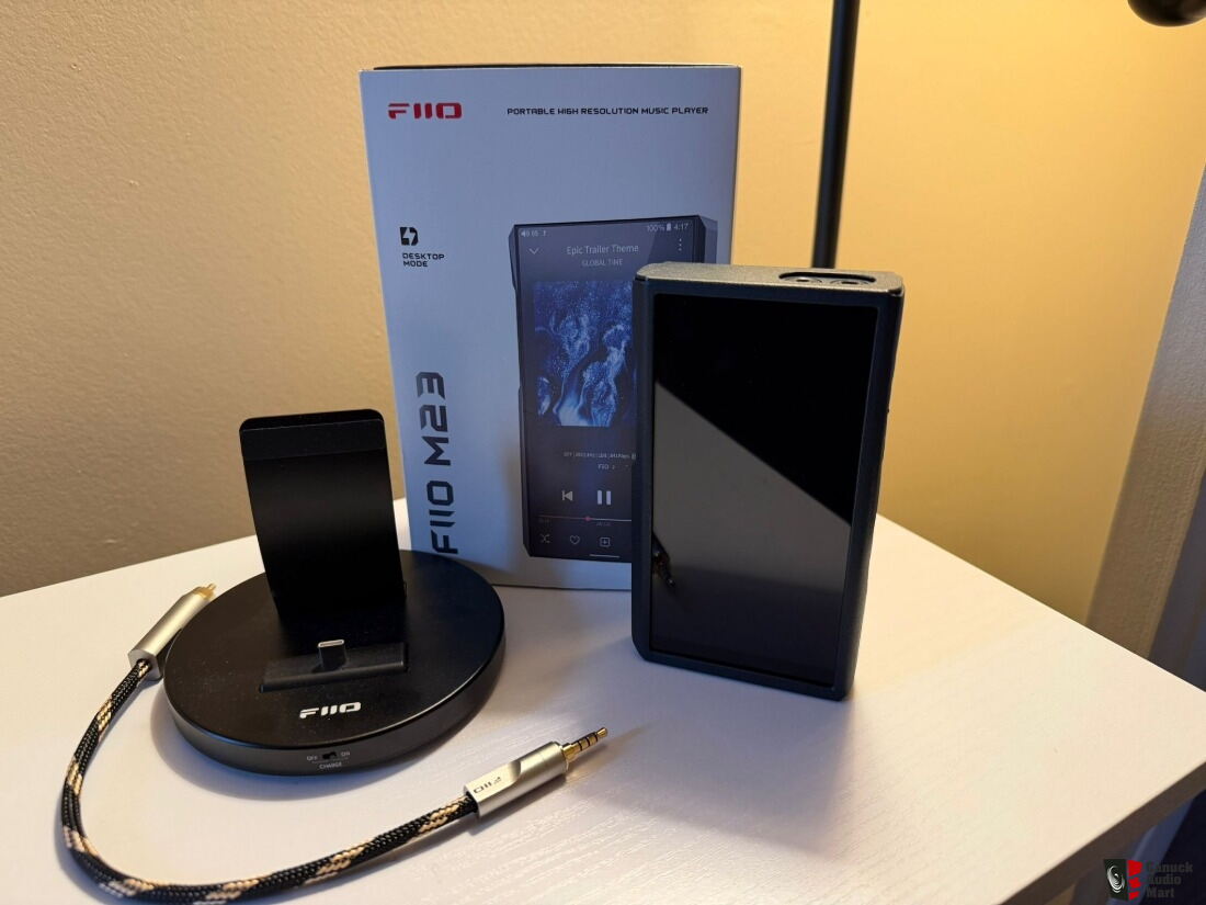 FiiO M23 DAP - Includes FiiO Leather Case, FiiO Coax Cable & FiiO ...