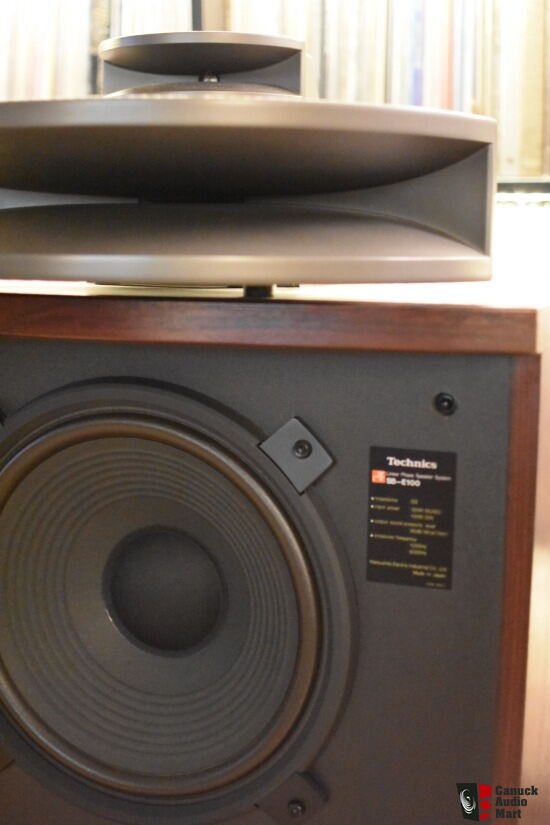 Extremely RARE Technics SB-E100 Speakers Photo #5949673 - Canuck Audio Mart
