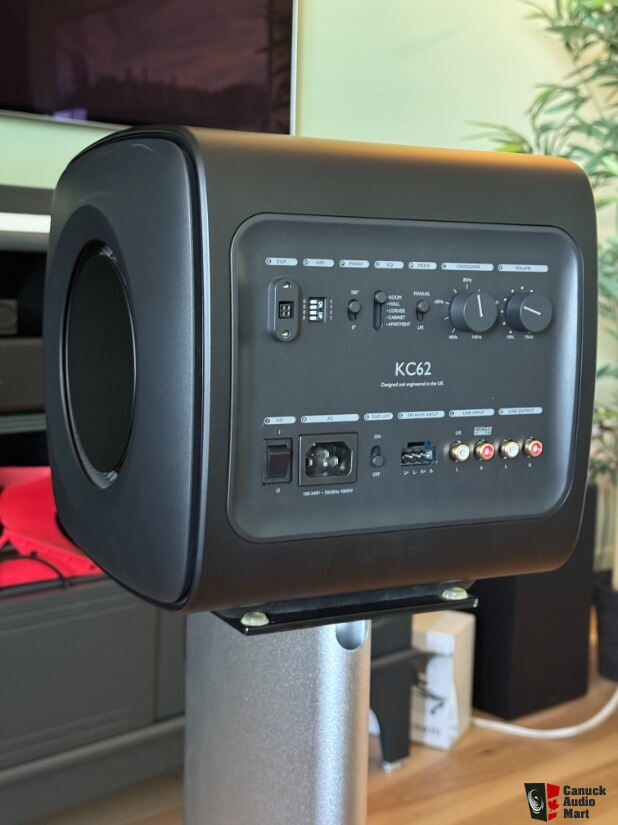 KEF KC62 sub (Black) Photo #5950620 - Canuck Audio Mart