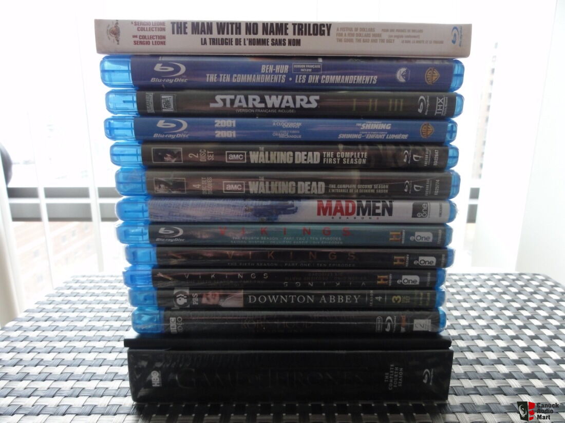 Lot of Blu-Ray Movie and Series Sets - Great Titles - Most Are New ...