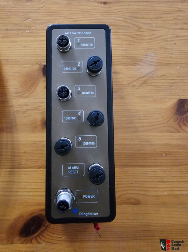 JCAT M12 Gold Network Switch with Flagship M12X Gold Cables For Sale ...