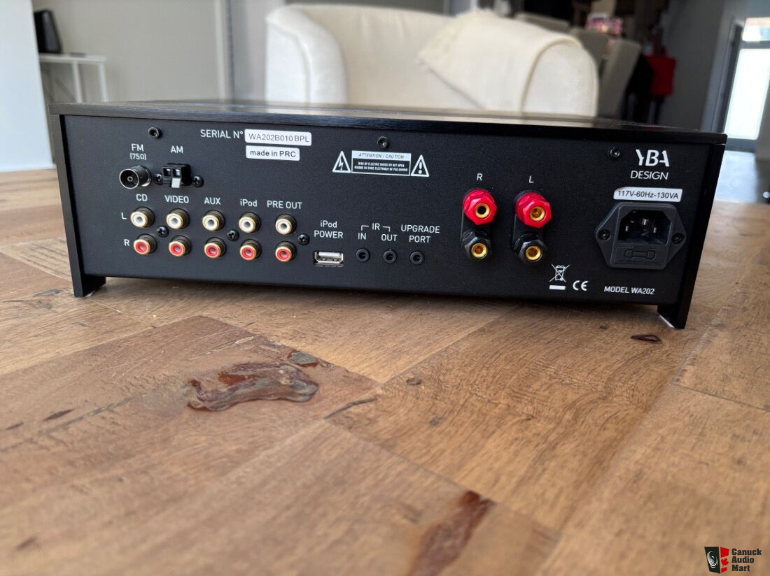 YBA Design WA-202 Audiophile Amp & Tuner Photo #5959489 - Canuck Audio Mart