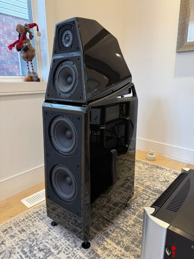 Wilson Audio Sasha DAW - Obsidian Black Masterpiece | Rare Canadian ...