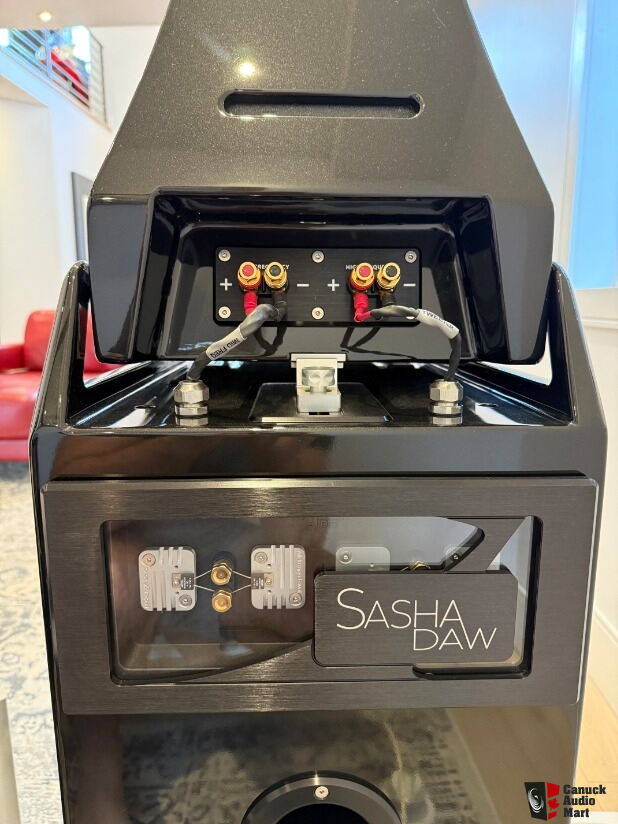 Wilson Audio Sasha DAW - Obsidian Black Masterpiece | Rare Canadian ...
