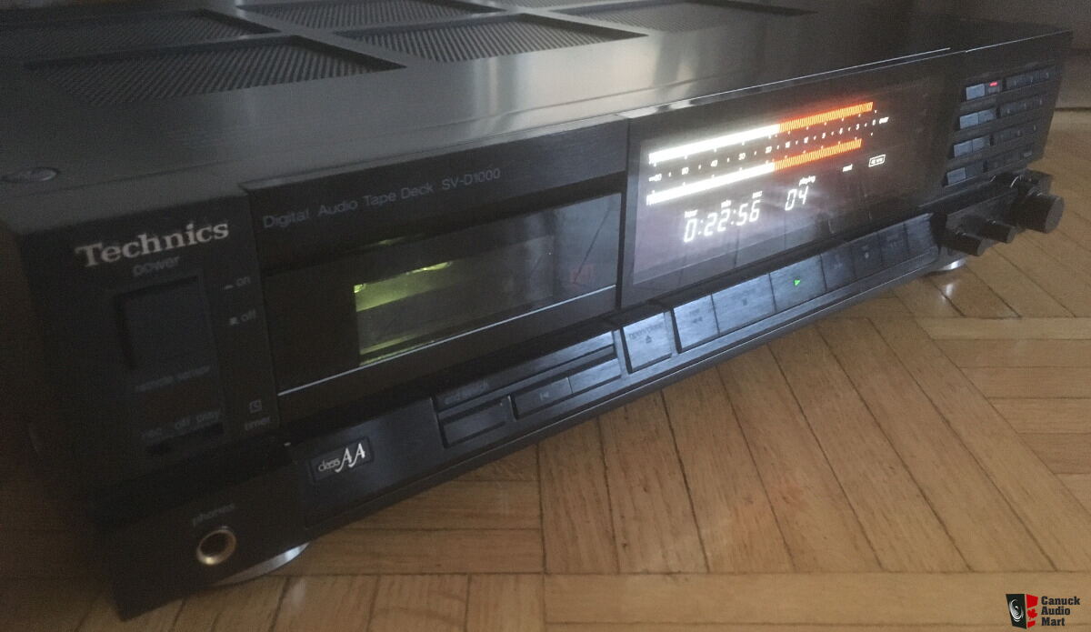 Technics SV-D1000 DAT - Rare, will ship Photo #5965097 - US Audio Mart