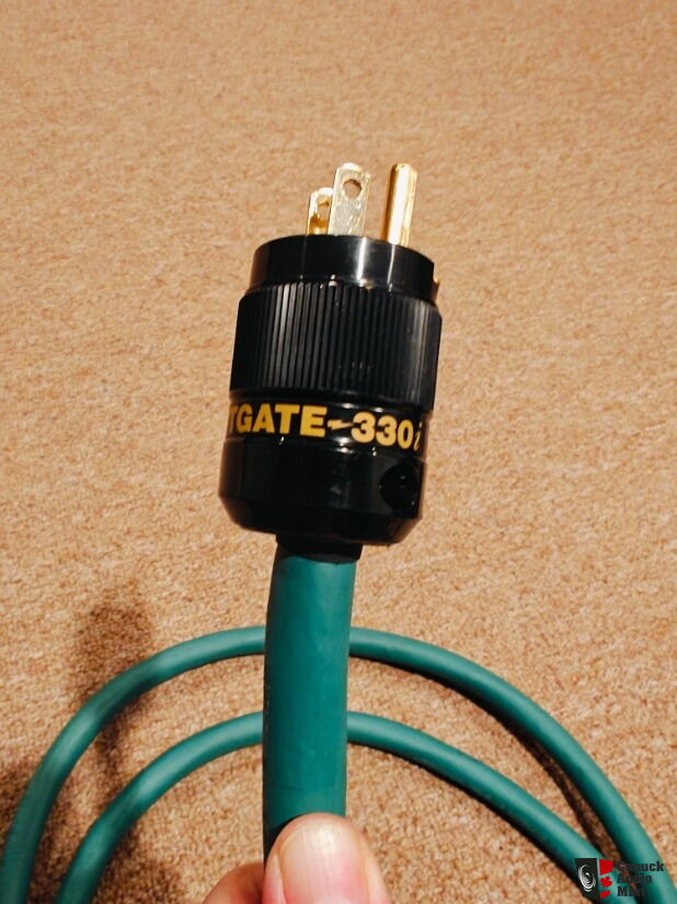 Kimber Kable - 8' Long PK10 Power Cable (10AWG) - Upgraded Wattgate ...