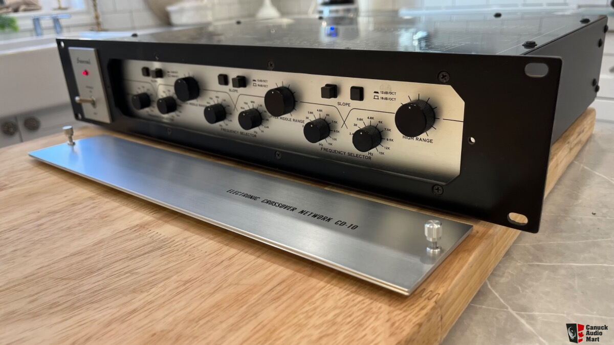Sansui CD10 ELECTRONIC CROSSOVER perfect working 120v free canada ...