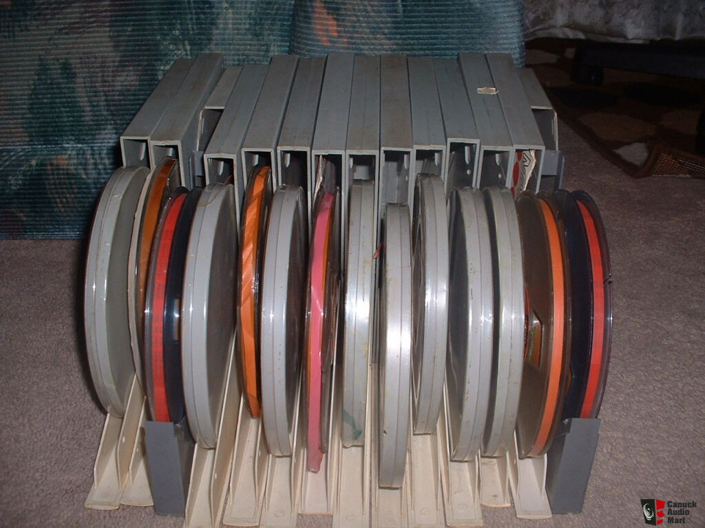 basf 7 inch reel to reel tapes lot of 14 , with hard cases(pending to ...