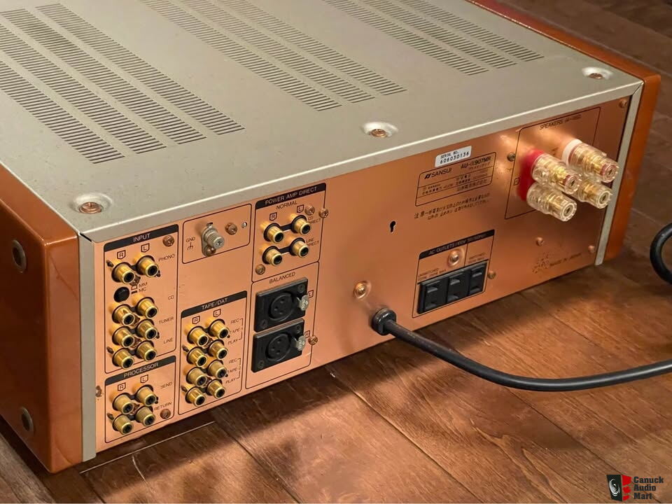 Rare Vintage Sansui AU alpha 907mr amplifier Photo #5968307 - Canuck ...