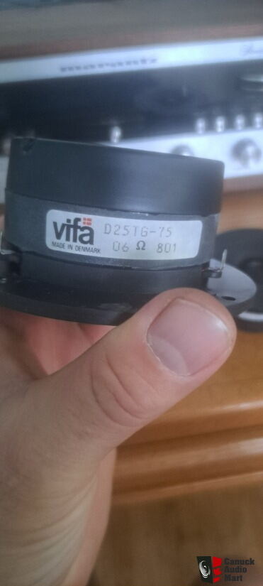 Vifa tweeters pair of d25tg-75 Photo #5969404 - Canuck Audio Mart
