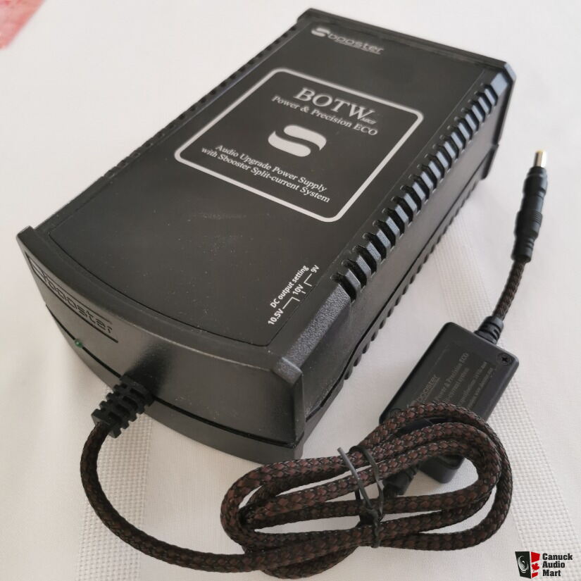 Sbooster BOTW MK II 9v-10.5v power supply Photo #5969537 - Canuck Audio ...