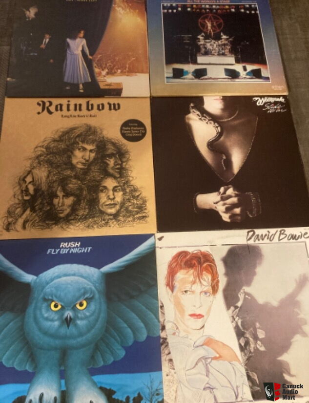 120 Rock Albums (great condition) Photo #5969693 - Canuck Audio Mart