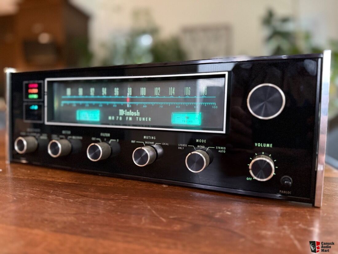 McIntosh MR78 Stereo Tuner For Sale - Canuck Audio Mart