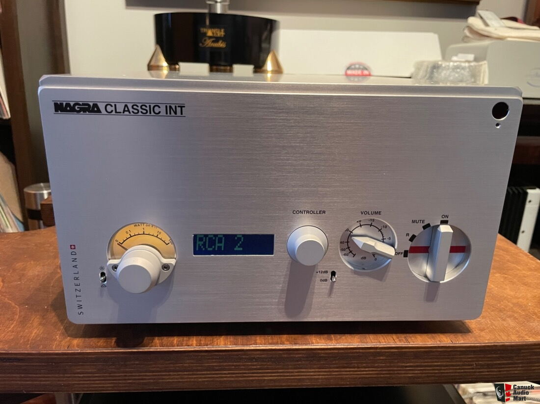 NAGRA INT (like new) integrated amplifier Photo #5971100 - Canuck Audio ...