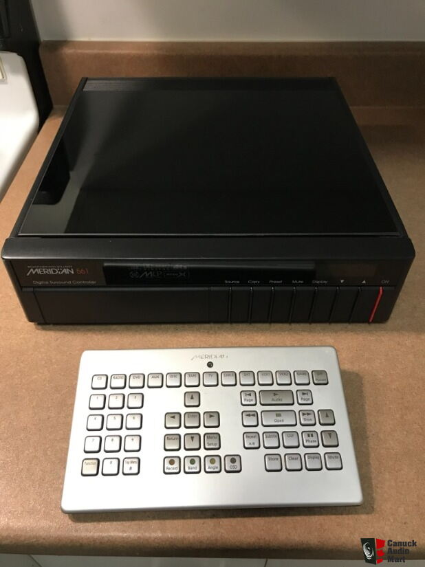 Meridian 561 preamp/processor with remote Photo #5971303 - Canuck Audio ...