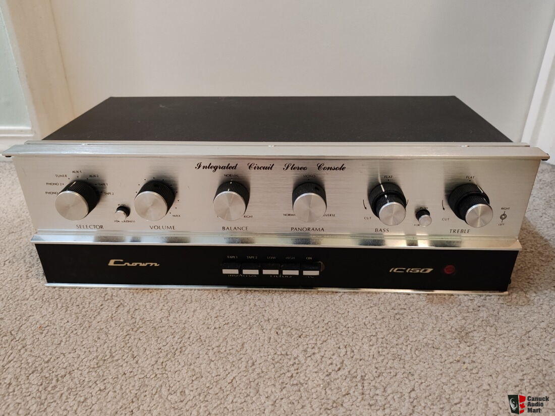 Crown IC150 Preamplifier Photo #5971764 - Canuck Audio Mart
