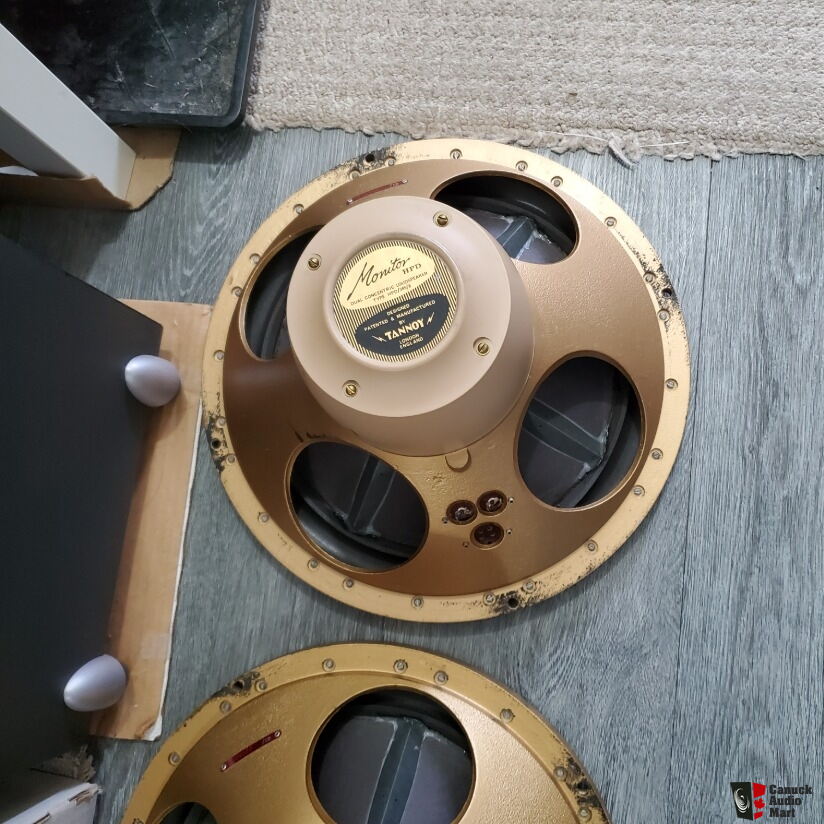 Tannoy 15" Drivers HPD385A PAIR with crossovers in Custom Cabinets ...