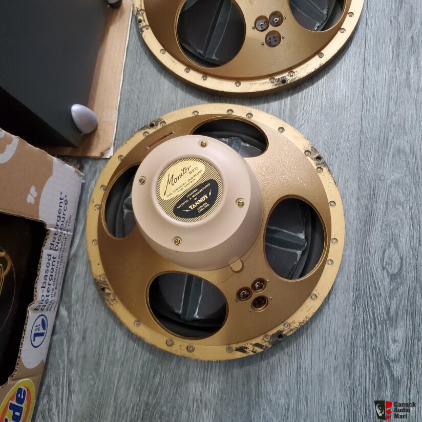 Tannoy 15" Drivers HPD385A PAIR with crossovers in Custom Cabinets ...