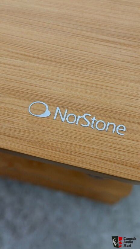 Norstone Stabbl Bamboo Hifi Rack Photo #5973741 - Canuck Audio Mart
