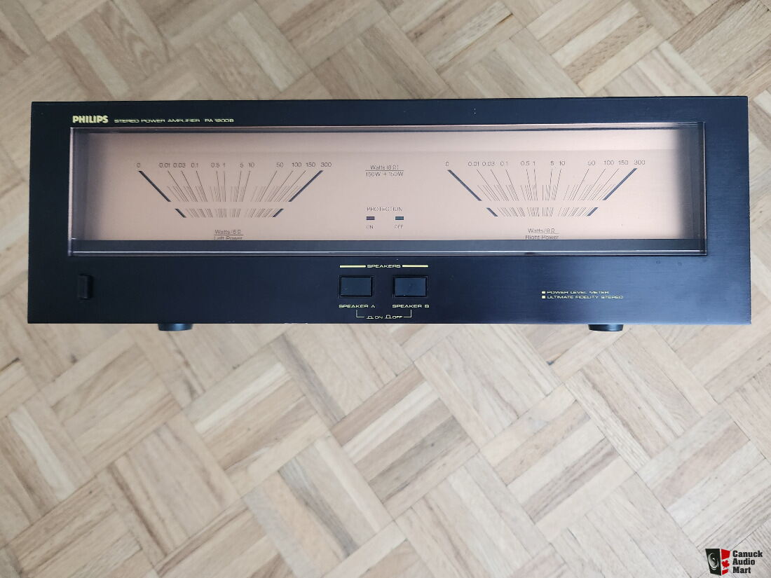 Philips PA-1200B Power Amplifier For Sale - Canuck Audio Mart