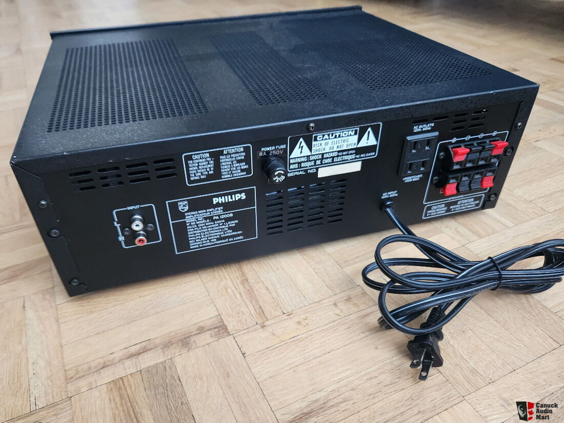 Philips PA-1200B Power Amplifier Photo #5974775 - Canuck Audio Mart